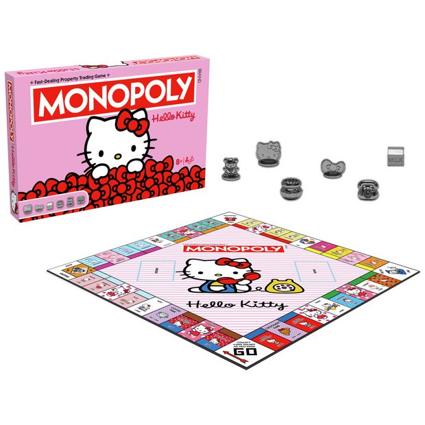 Monopoly - Hello Kitty Board Game (English Language) – POW! The Shop